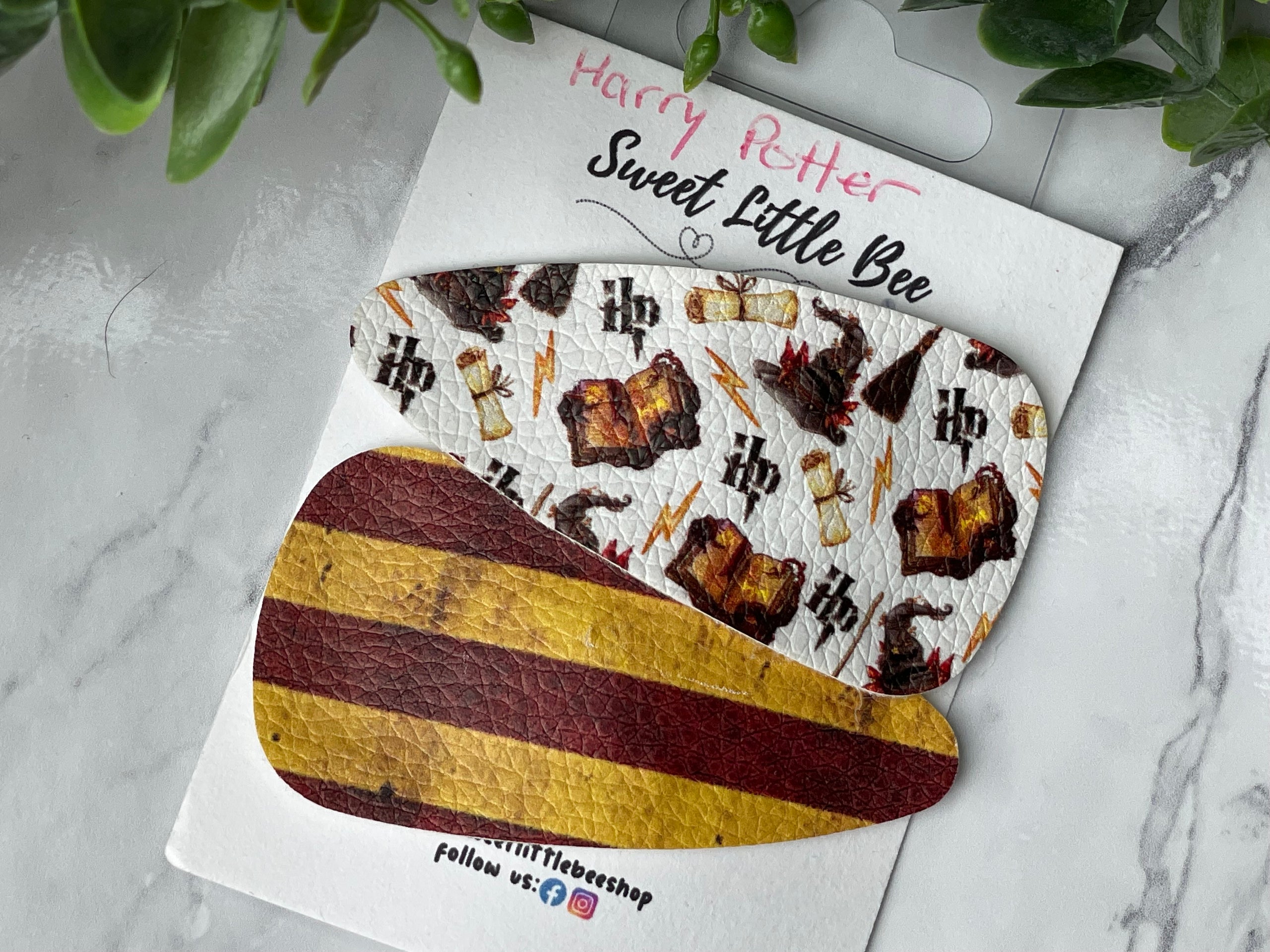 Harry Potter Inspired - HP and Gryffindor Stripes | Sweet Little Bee