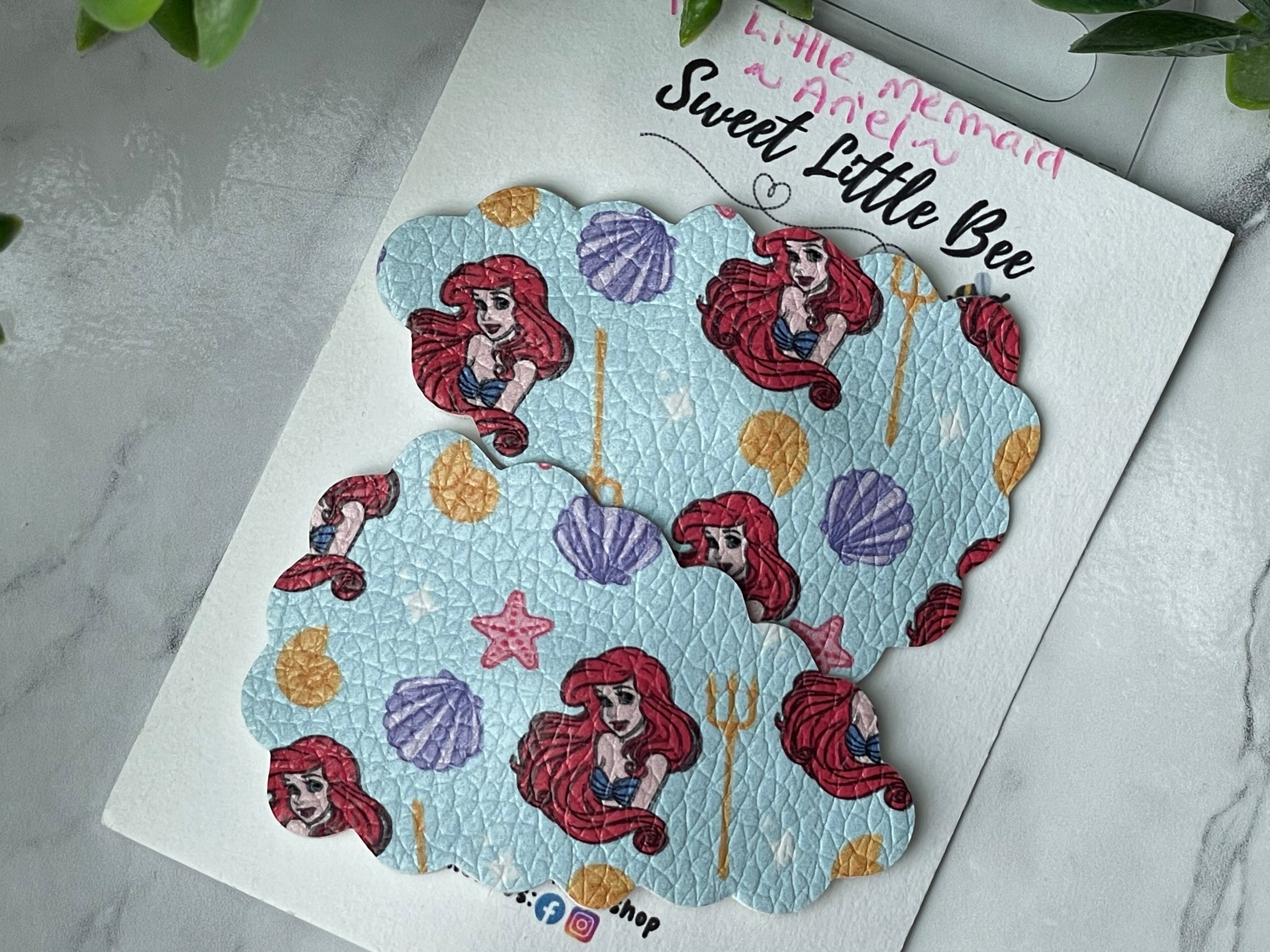 The Little Mermaid Inspired - Blue Ariel | Sweet Little Bee